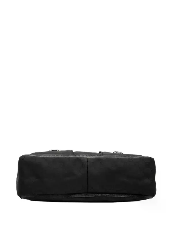 Gucci Gg Nylon Abbey D Ring Pocket Tote Bag