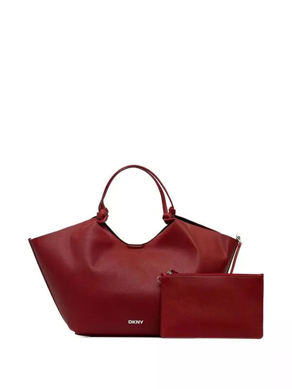 Dkny Paula Knotted Handle Tote Bag - Red
