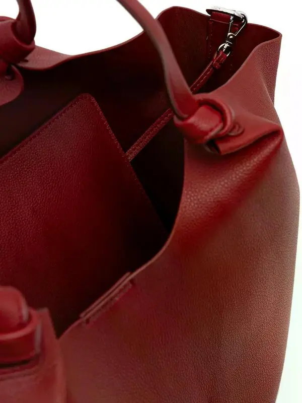 Dkny Paula Knotted Handle Tote Bag - Red