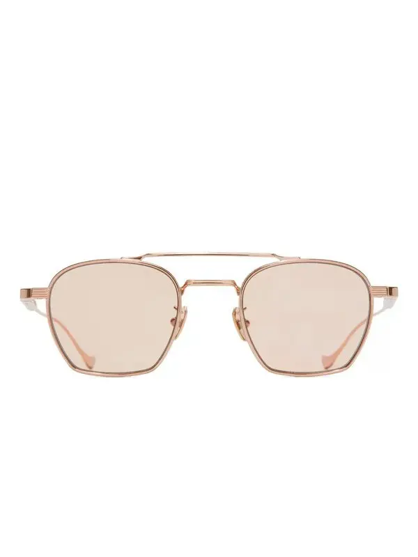 CUTLER & GROSS Cranley 1425 Top-bar Geometric Sunglasses - Pink