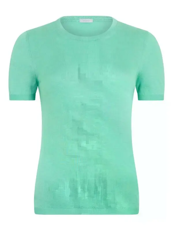 Malo Short-sleeve Knitted Top