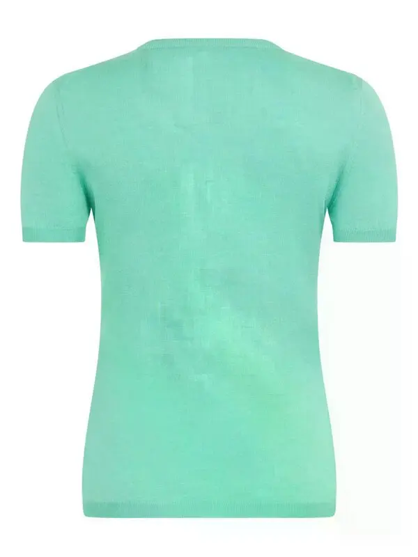 Malo Short-sleeve Knitted Top