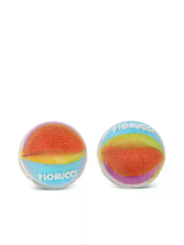 Fiorucci Round Clip-on Earrings