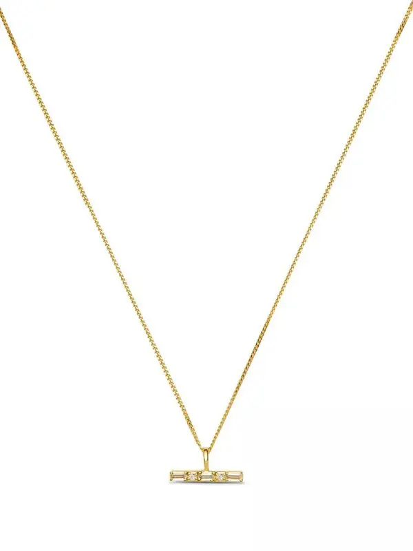 MISSOMA X Lucy Williams T-bar Pendant Necklace - Gold