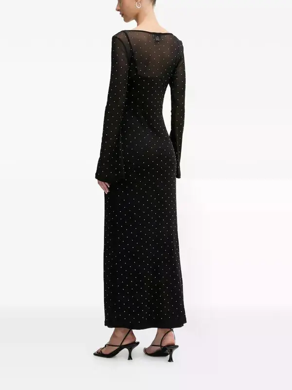 NEVER FULLY DRESSED Bell-sleeve Maxi Dress