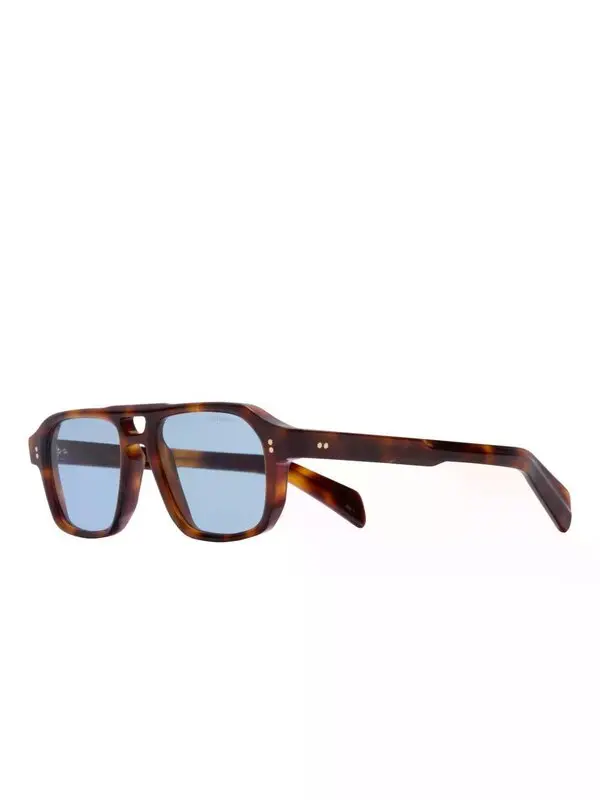 CUTLER & GROSS Browline Sunglasses - Brown