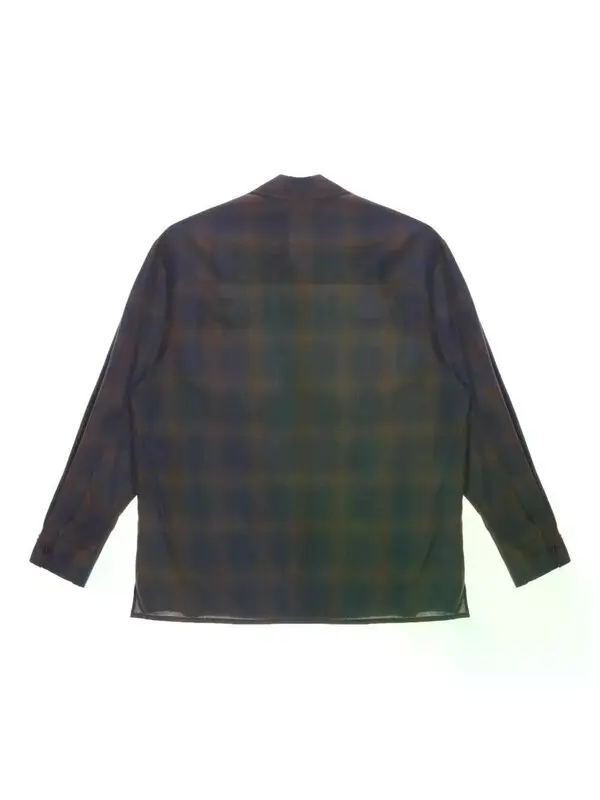 Studio Nicholson Checked-pattern Shirt