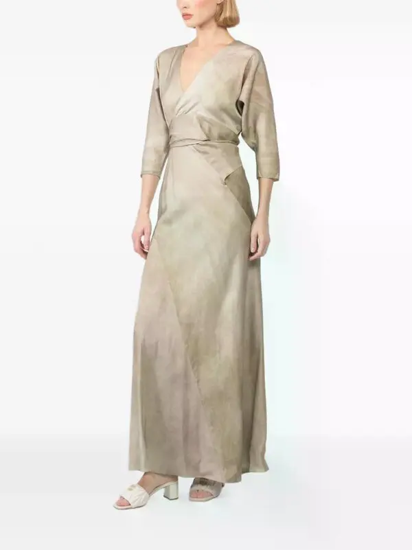 CORTANA V-neck Wrap Dress