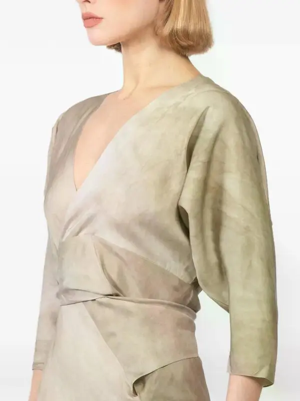CORTANA V-neck Wrap Dress