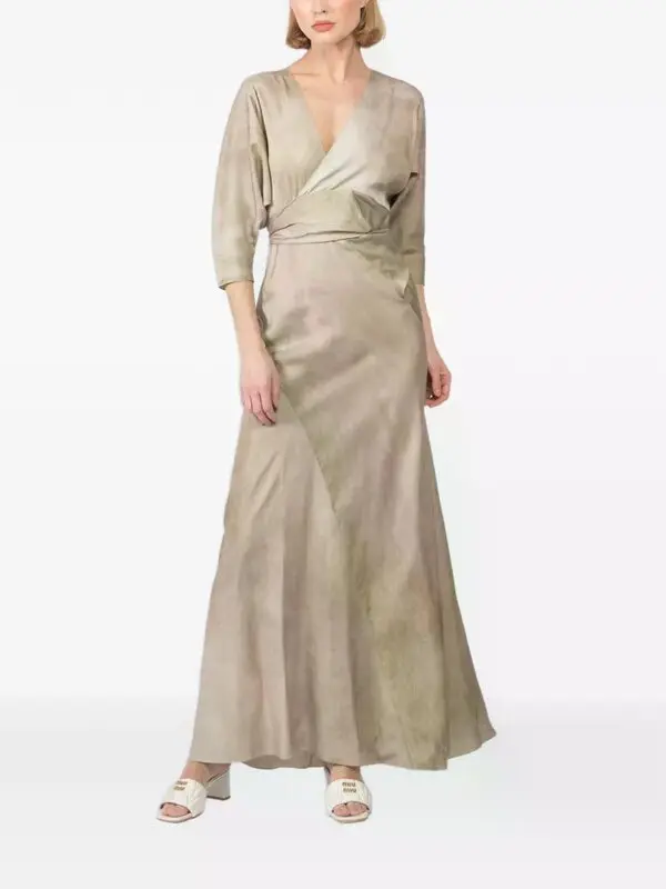 CORTANA V-neck Wrap Dress