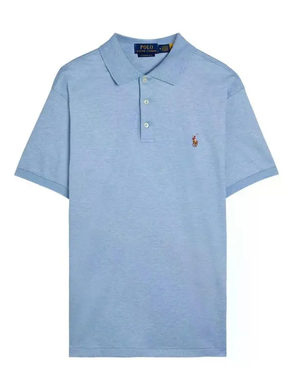 Polo Ralph Lauren Logo-embroidered Polo Shirt - Blue