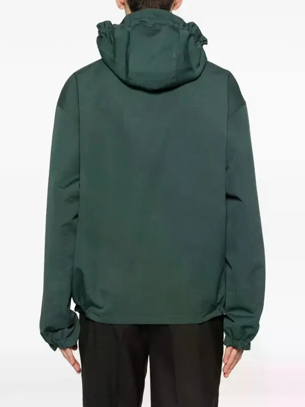 Gucci Hooded Ripstop Jacket - Green