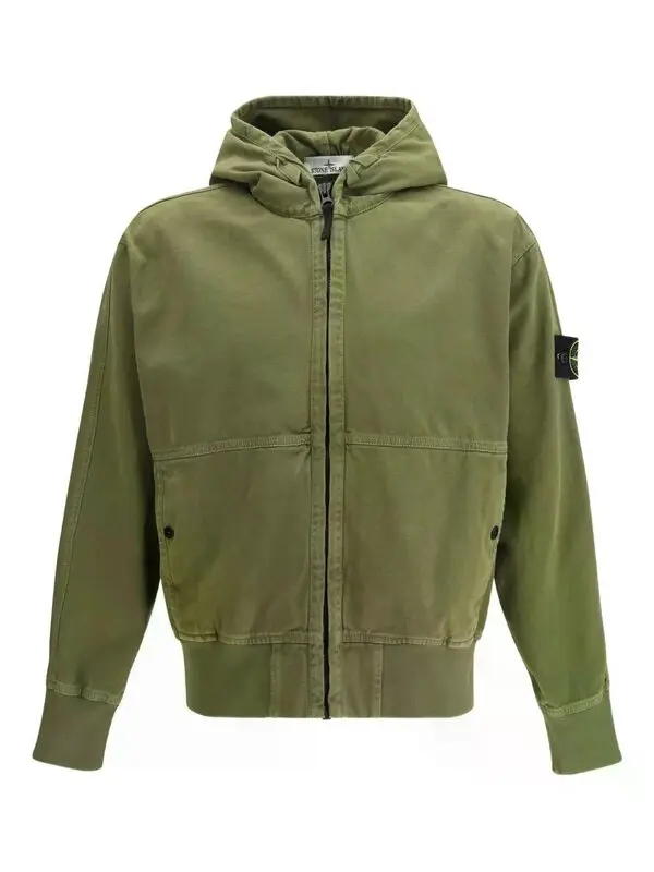 Stone Island Hooded Zip Jacket