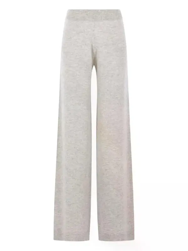 ALLUDE Elasticated Knit Trousers