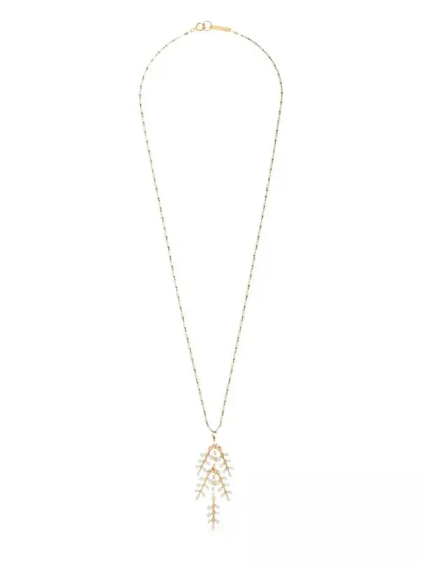 Isabel Marant Leaf-pendant Necklace - Gold