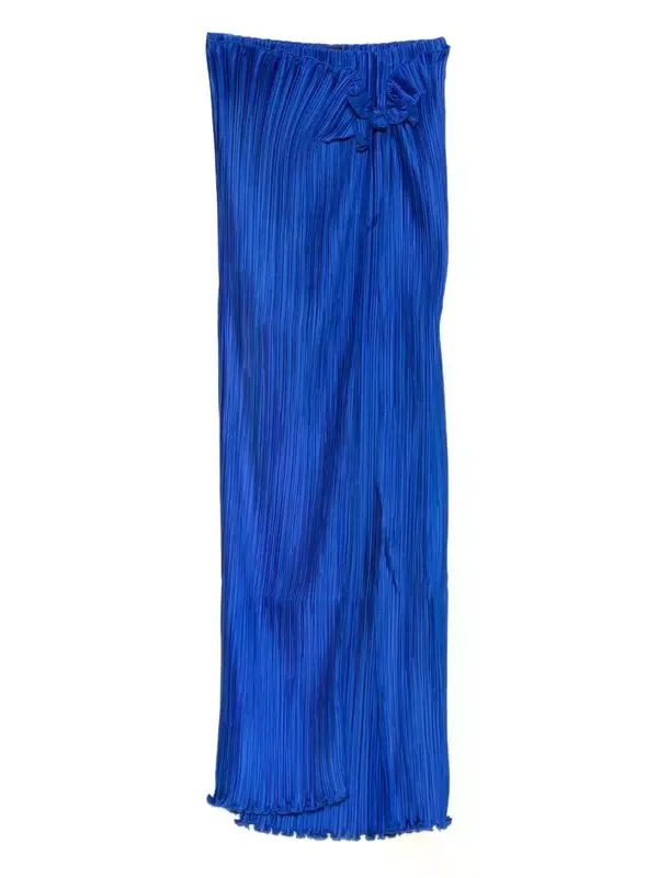 DAPHNE VALENTE Louiza Theme Maxi Skirt - Blue