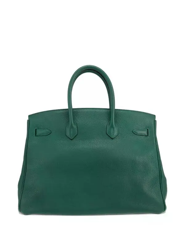 Hermès 2015 35 Birkin Handbag - Green