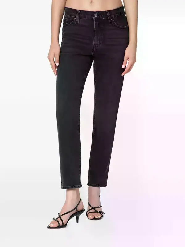 FRAME Straight-leg Mid-rise Jeans