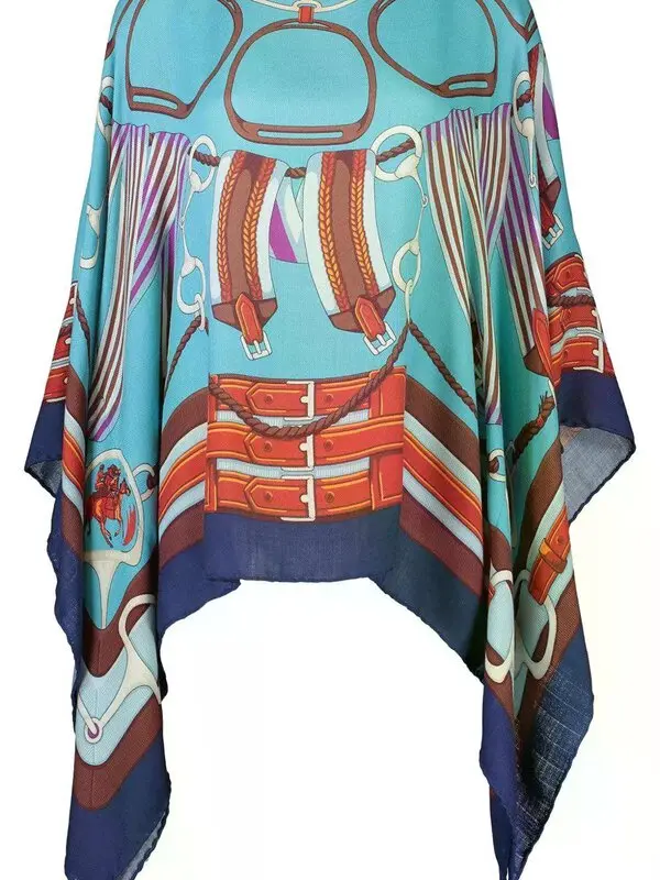 Rani Arabella Printed Poncho