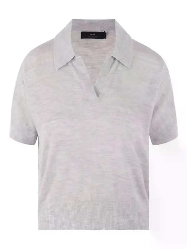 Arch4 V-neck Short-sleeve T-shirt - Grey