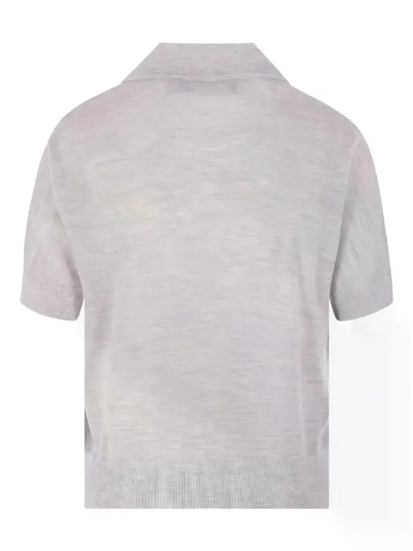 Arch4 V-neck Short-sleeve T-shirt - Grey