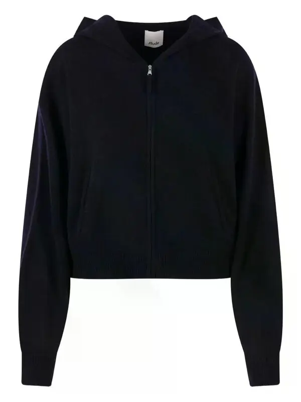 ALLUDE Zip-front Hoodie