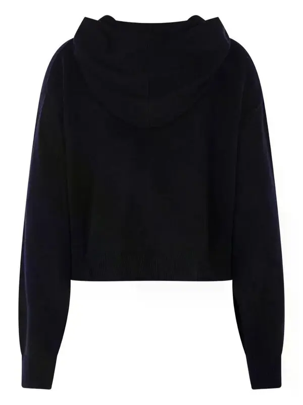 ALLUDE Zip-front Hoodie