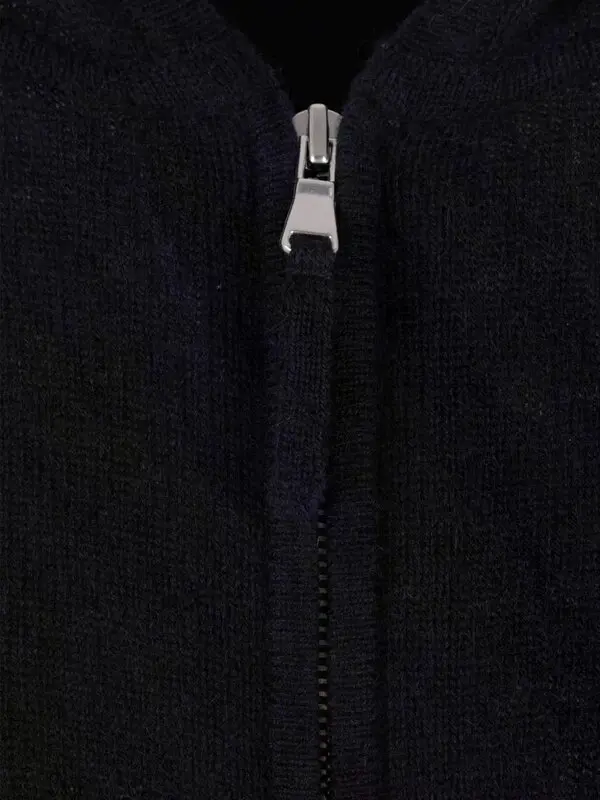 ALLUDE Zip-front Hoodie