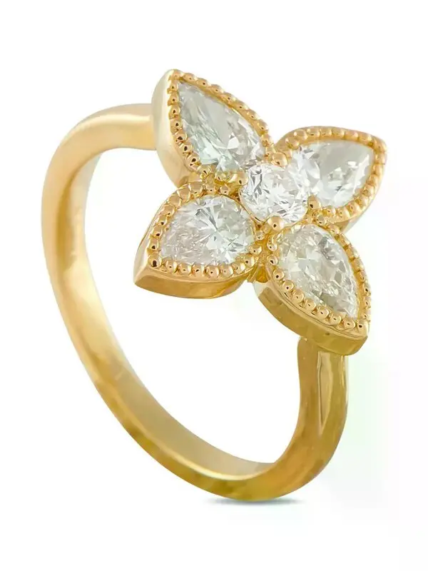 LB EXCLUSIVE 18k Yellow Diamond Ring - Gold