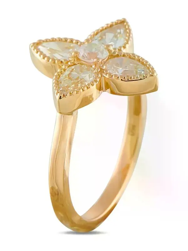 LB EXCLUSIVE 18k Yellow Diamond Ring