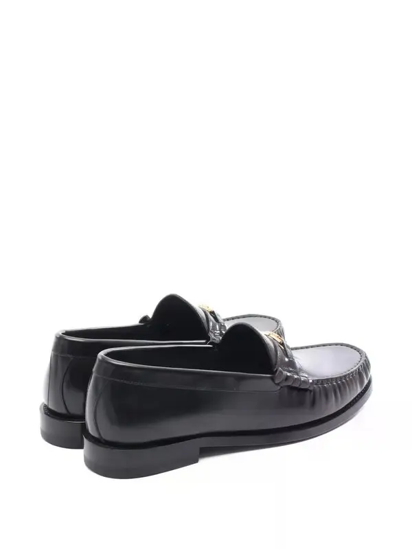 Celine 2020s 15 Triomphe Leather Loafers