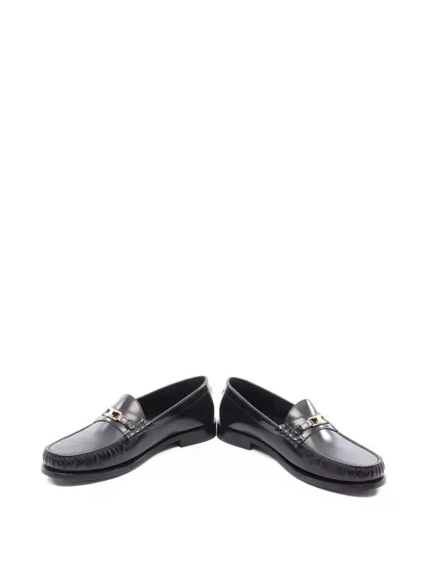 Celine 2020s 15 Triomphe Leather Loafers
