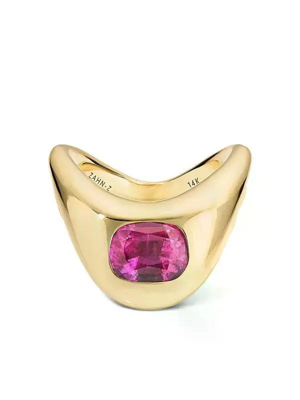 ZAHN-Z Big Zaha Tanzania Ring - Gold