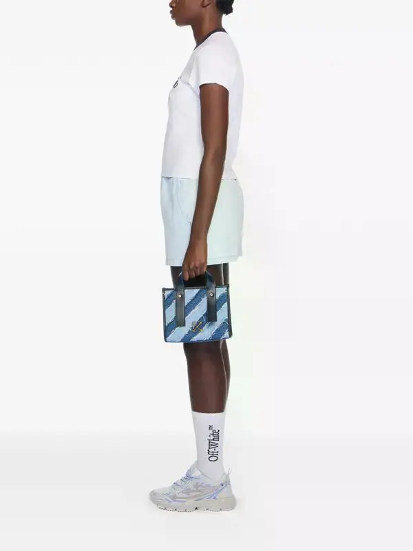 Off-White Quilting Denim Tote