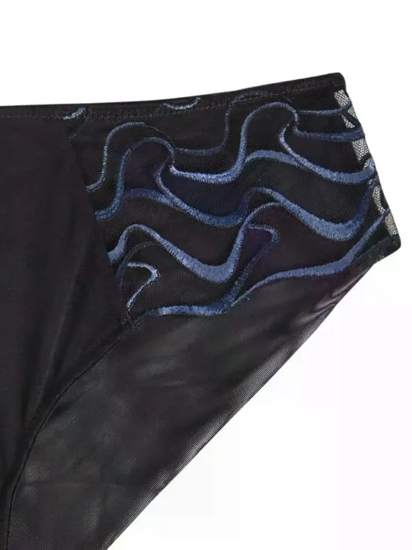 Wacoal Mayumi Embroidered Mesh Briefs