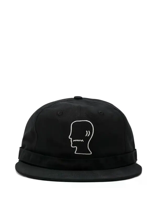 BRAIN DEAD Embroidered Cap - Black