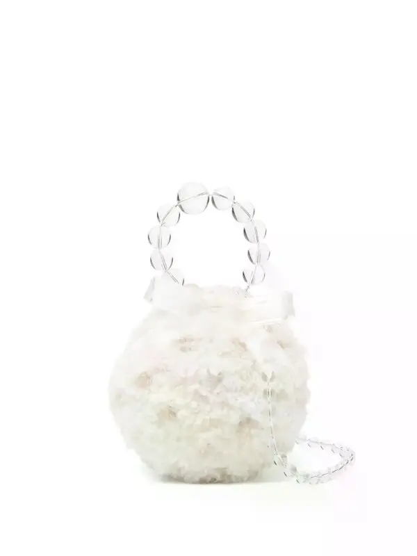 ROCKFISH Furry Bubble Mini Bag - Neutrals