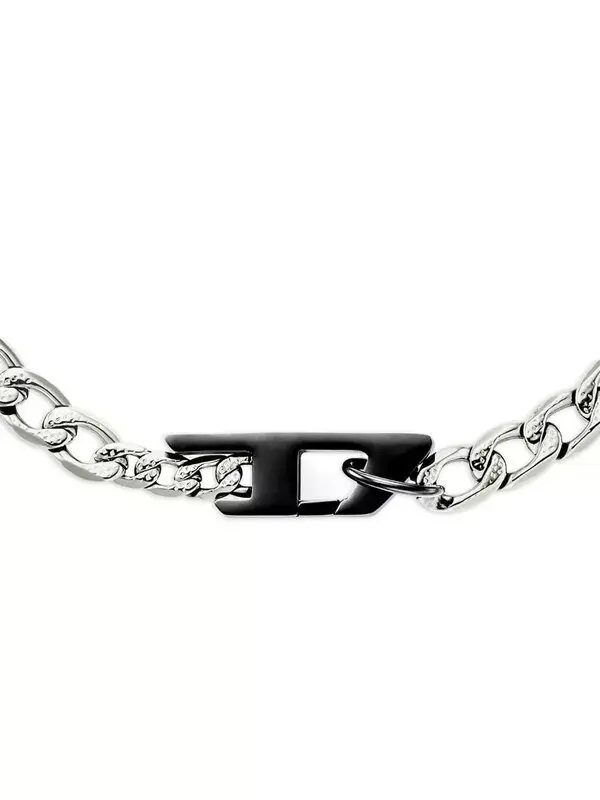 DIESEL D-logo Chain Necklace