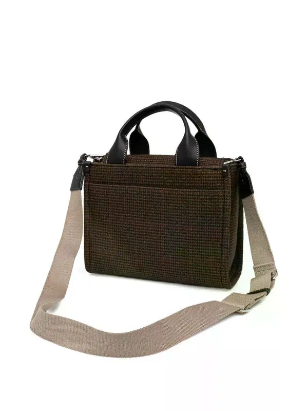 Dkny Check-patterned Tote Bag