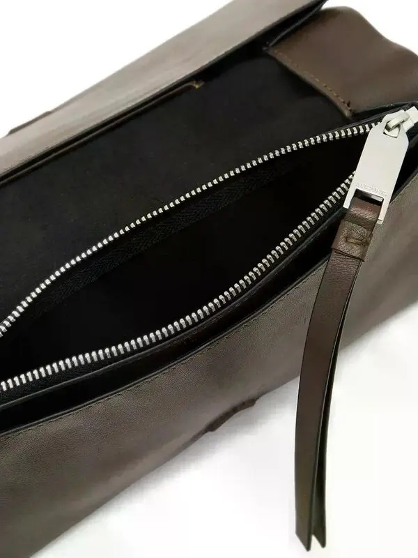 ALLSAINTS Harluna Zip-up Clutch - Brown
