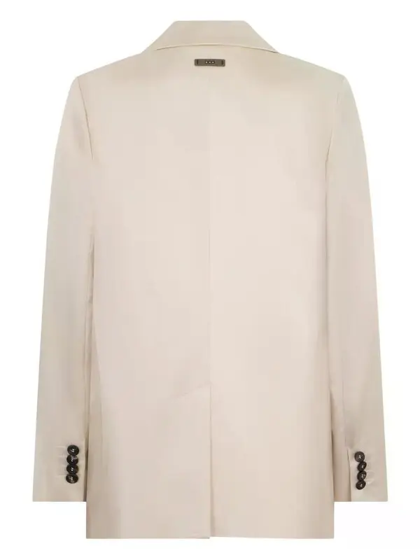 Peserico Double-breasted Blazer - Neutrals