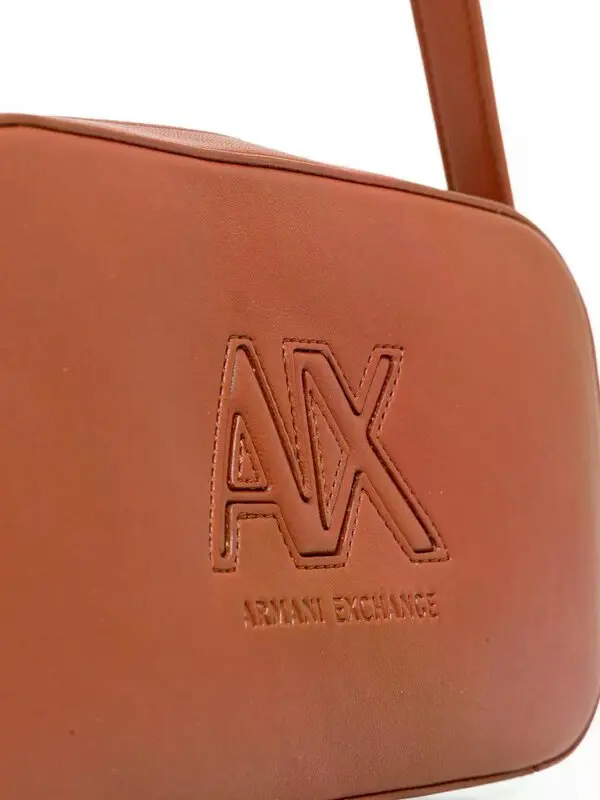 Armani Exchange Logo-embossed Shoulder Bag