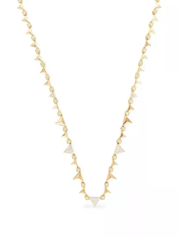 ALESSA JEWELRY Rising Diamonds Necklace - Pink
