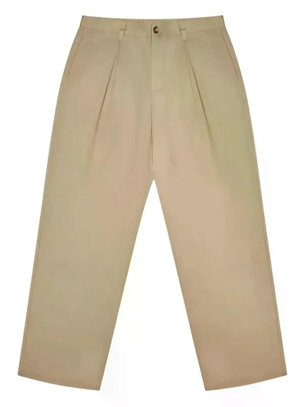 MALBON Pleated Trousers - Neutrals