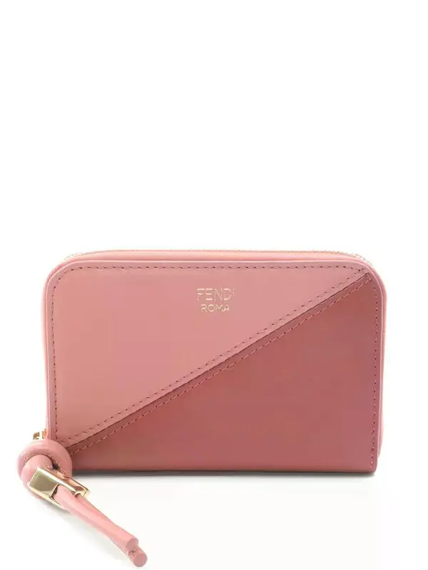 Fendi 2020s Ff Zip-around Wallet - Pink