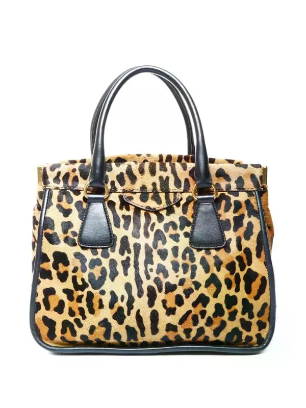 Prada Leopard Print 2way Bag