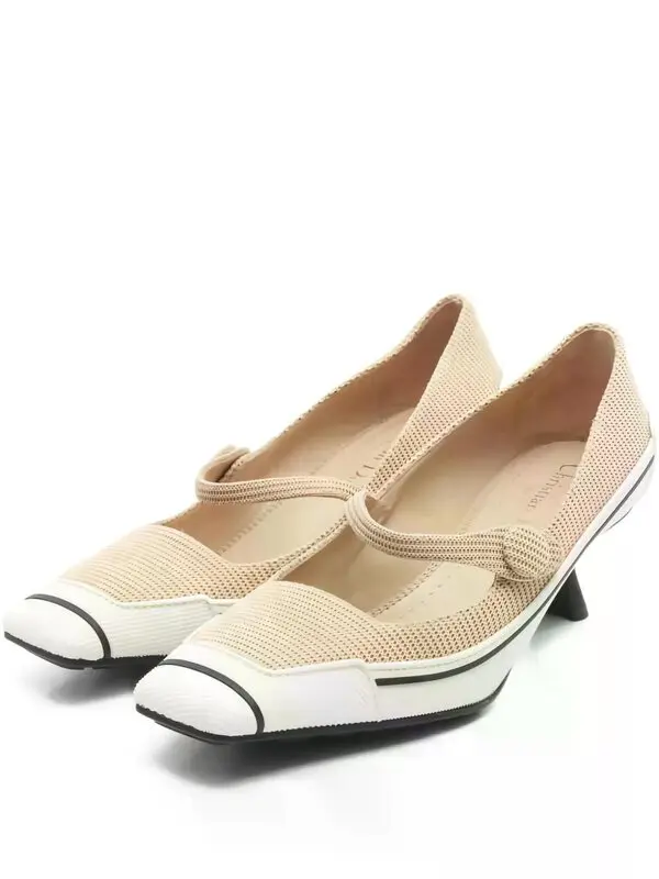Dior D-motion Heeled Pumps - Neutrals