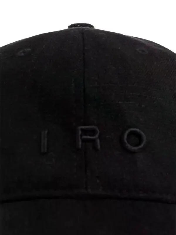 IRO PARIS Logo Baseball Cap - Black
