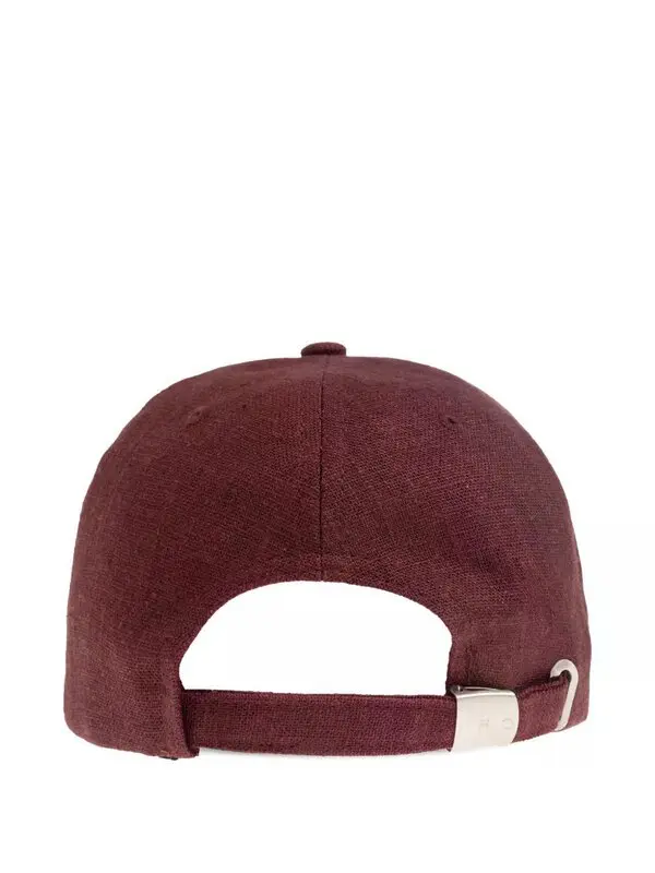 IRO PARIS Embroidered Cap - Red