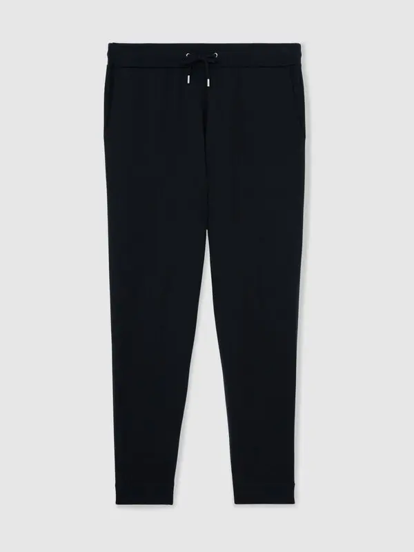 REISS Billings Merino Wool-blend Cuffed Joggers